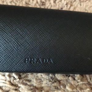 Prada | Accessories | Prada Black Eyeglass Case Beautiful And Luxurious ...